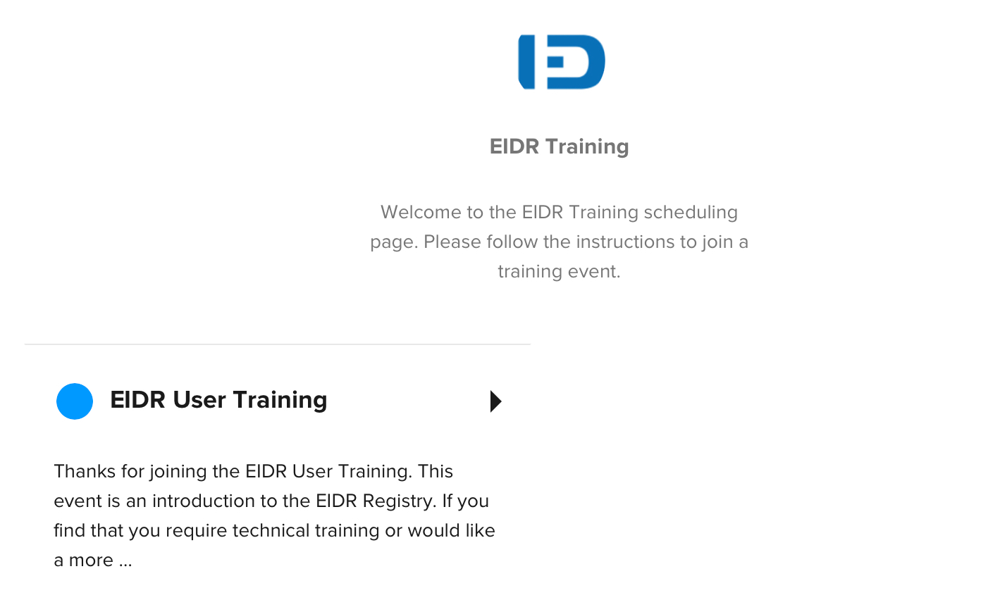 A How-To For EIDR Training | EIDR